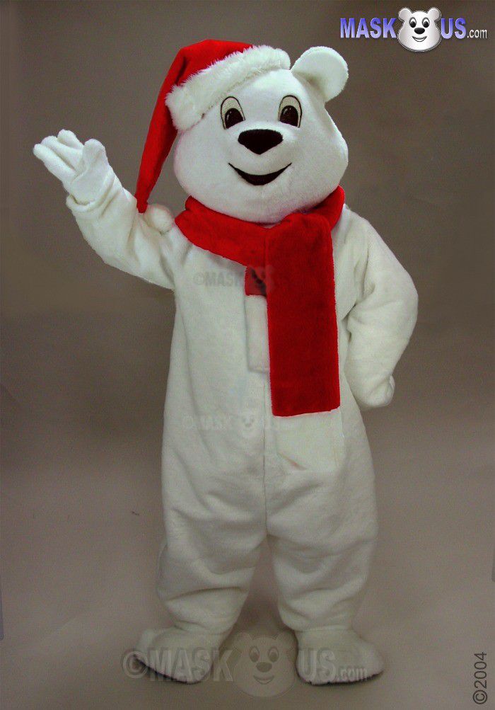 Polar Bear Mascot Costume